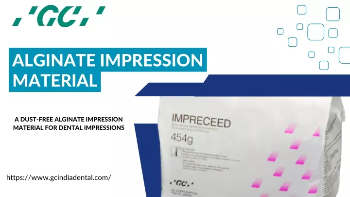 PPT - alginate impression material Gc India Dental PowerPoint ...