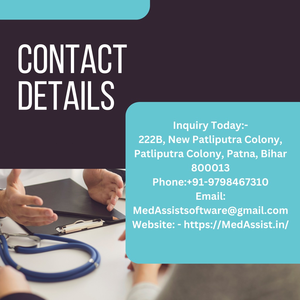 PPT - Appoint Patient Schedule with MedAssist Hospital Information ...