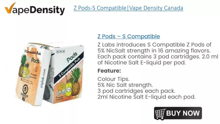 PPT - Z Pods-S Compatible PowerPoint Presentation, free download - ID ...