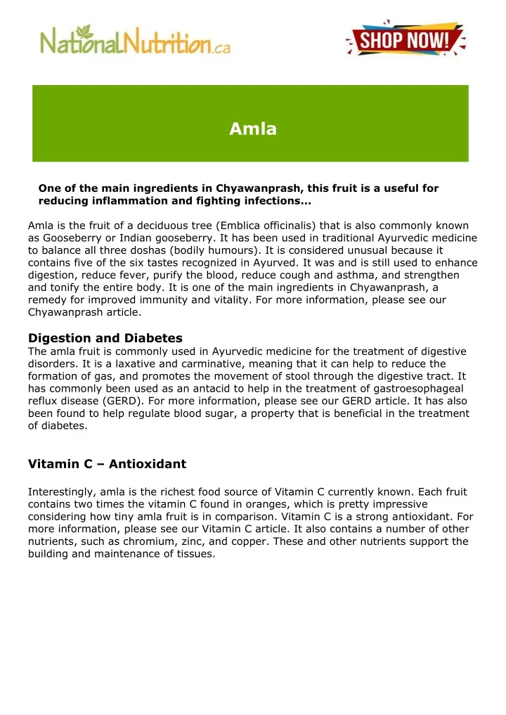 PPT - Amla PowerPoint Presentation, free download - ID:11855760