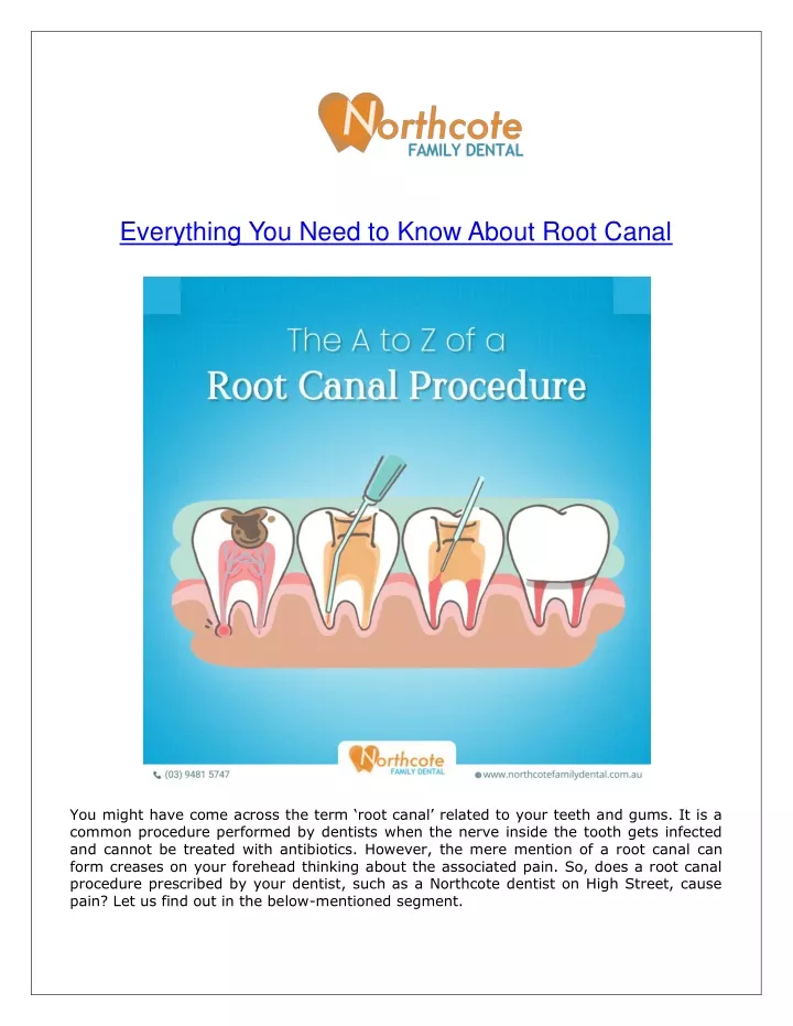 PPT - Everything You Need to Know About Root Canal PowerPoint ...