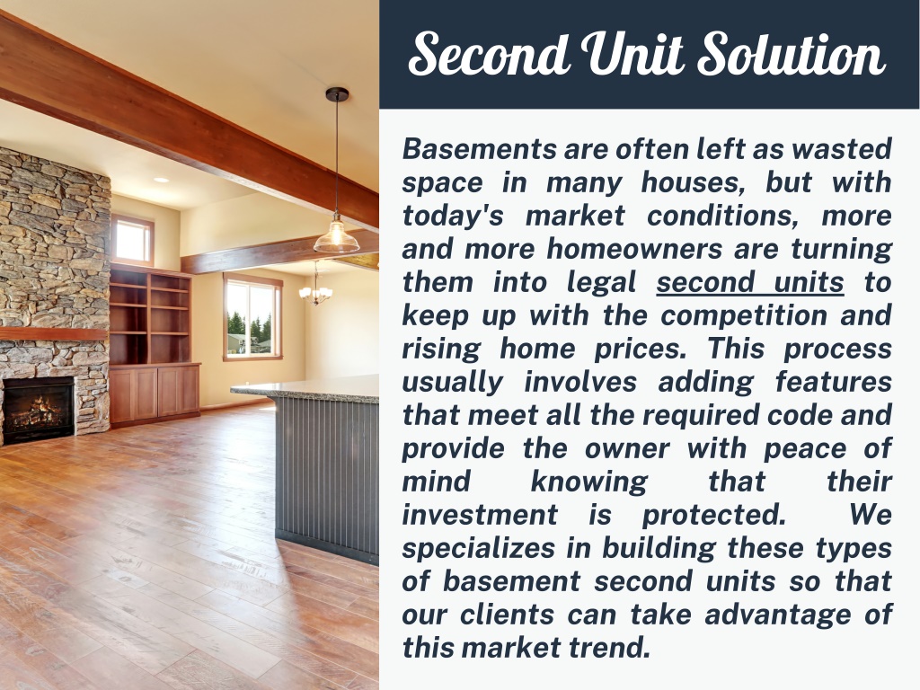 PPT - Basement Design and Renovation Services in Richmond Hill ...