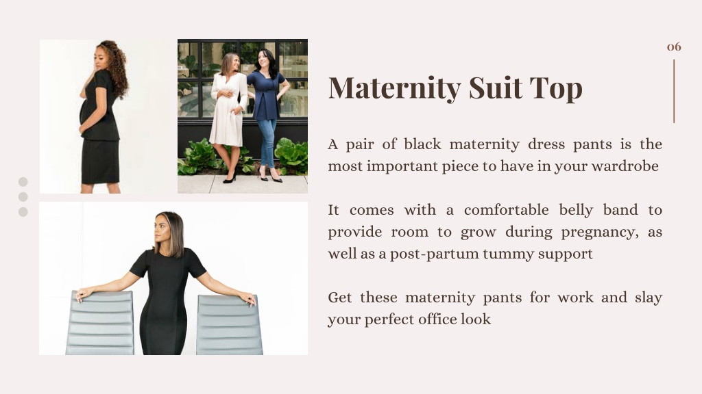 PPT - Must-Have Maternity Workwear For Working Moms-to-be! PowerPoint ...