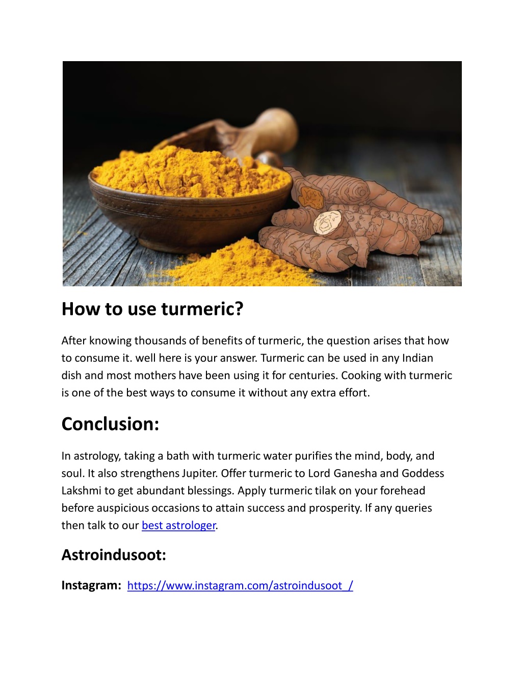 PPT - Turmeric: Uses and Astrological Benefits PowerPoint Presentation - ID:11858271
