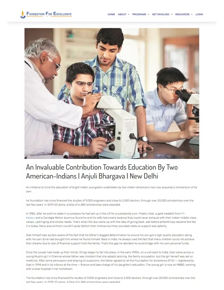PPT An Invaluable Contribution Towards Education By Two American PPT An Invaluable Contribution Towards Education By Two American