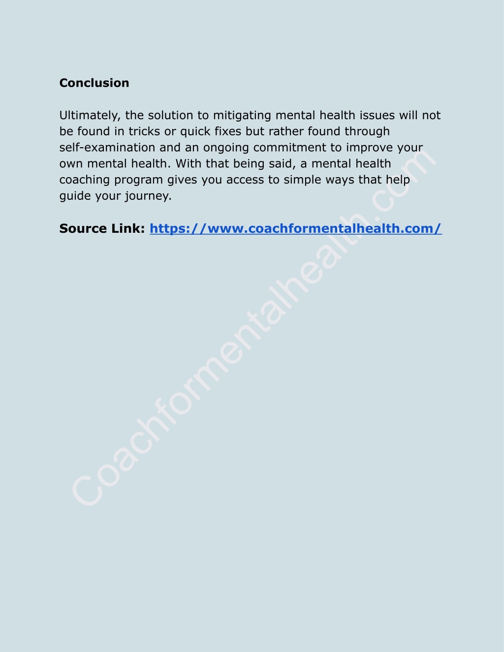 PPT - How can mental health coaching programs help depression-stricken ...