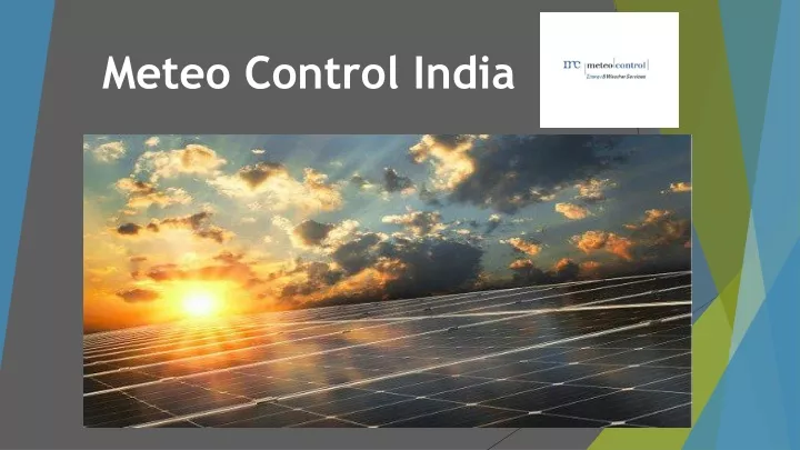 PPT - Best Solar Power Plant Forecasting in India PowerPoint ...