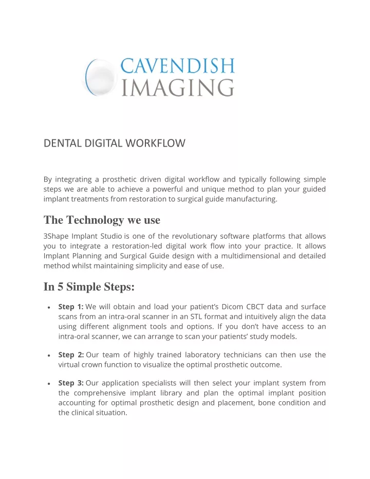 PPT - Dental Implant Planning, Digital Accuracy for a Better Patient ...