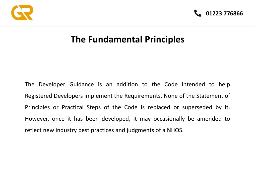 PPT - Mandatory NHQB Requirements To Become A Registered Housebuilder ...