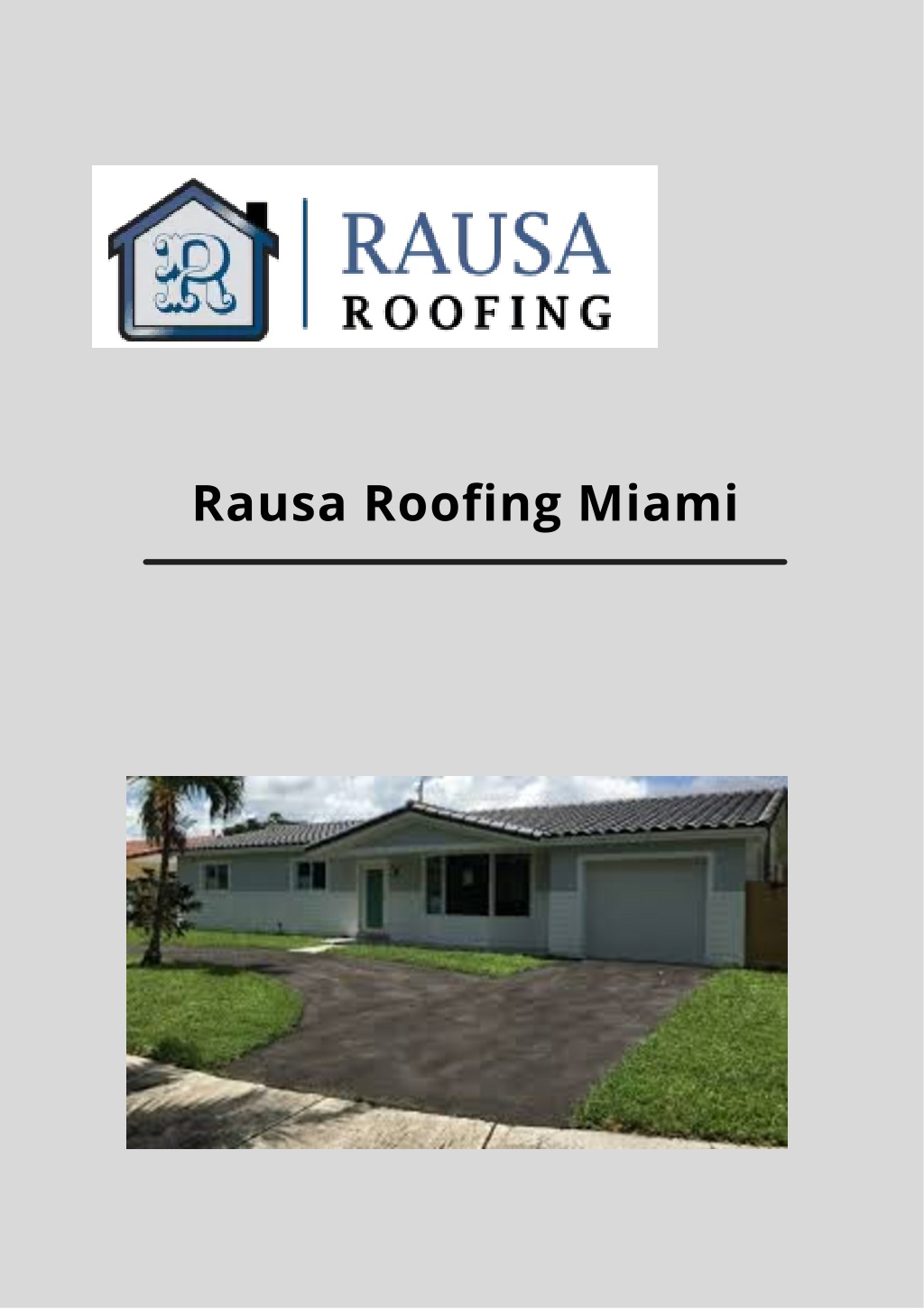 PPT - Rausa Roofing Miami PowerPoint Presentation, free download - ID ...