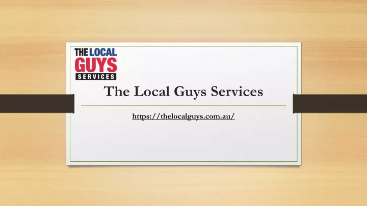 PPT - How To Franchise Your Business | thelocalguys.com.au PowerPoint ...