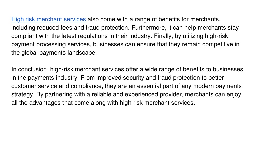 PPT - high-risk-merchant-services-all-you-need-to-know-about-it ...