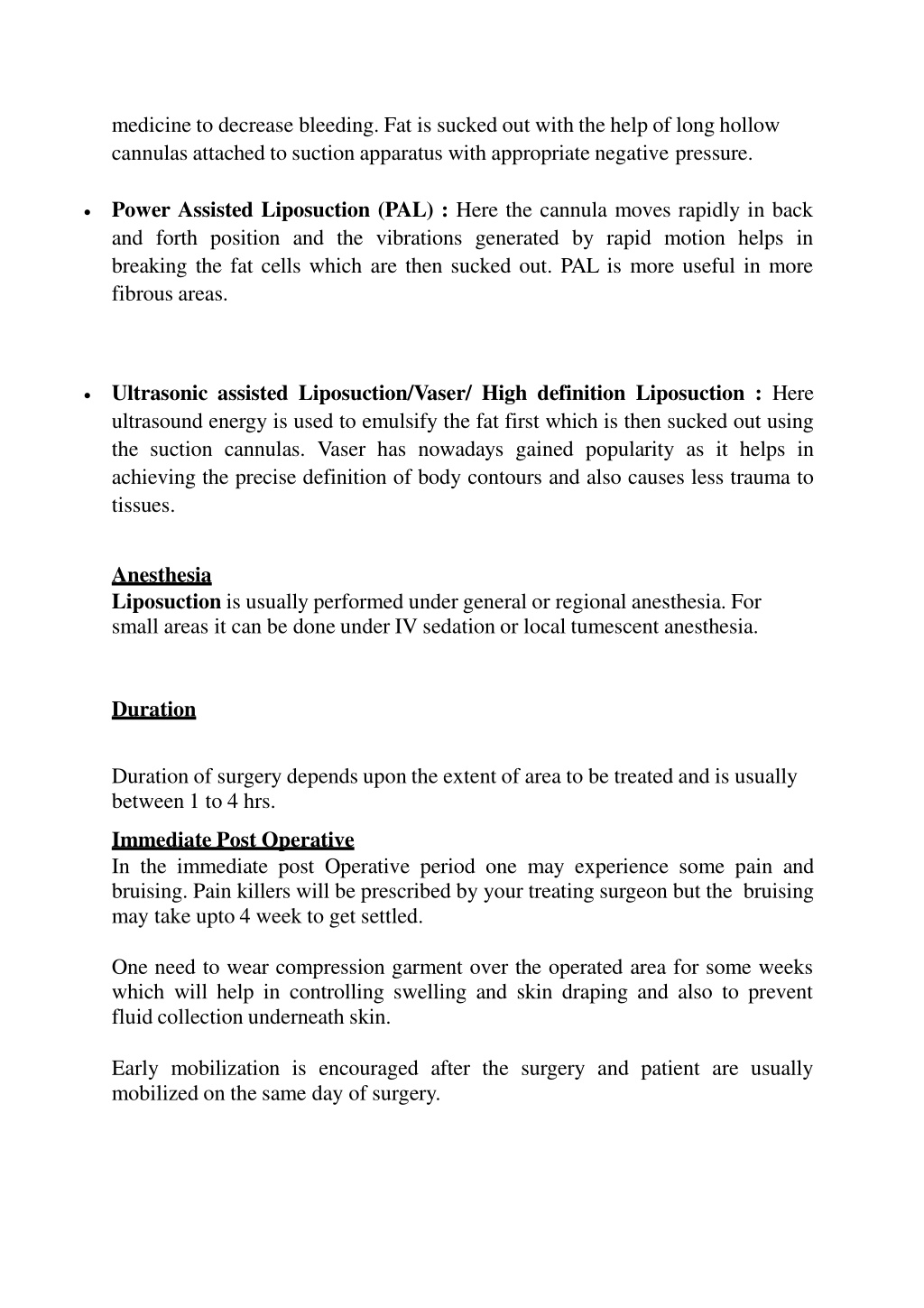 Ppt Types Of Liposuction Techniques Dr Sachin Rajpal Powerpoint