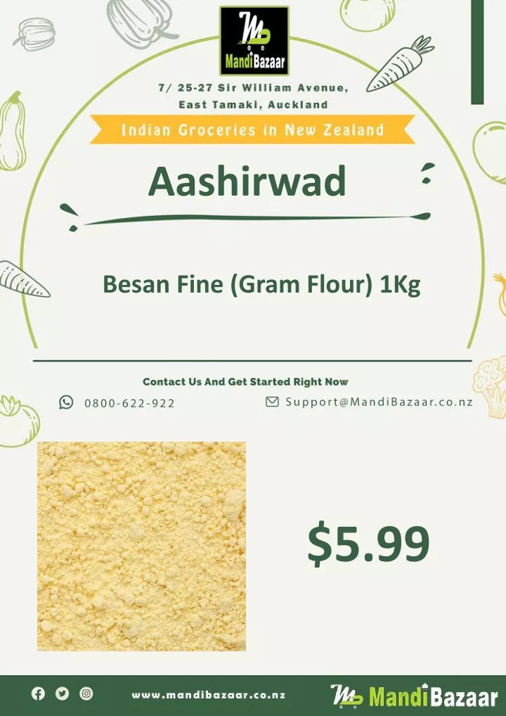 PPT - Besan Fine (Gram Flour) 1Kg PowerPoint Presentation, free ...