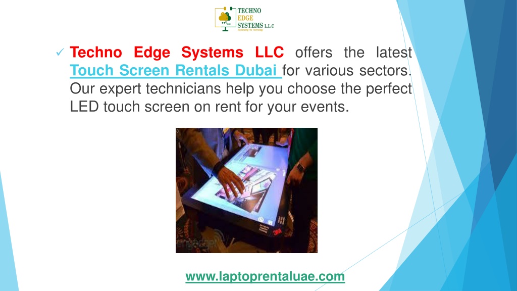 PPT - How are LED Touch Screen Rentals Beneficial PowerPoint ...