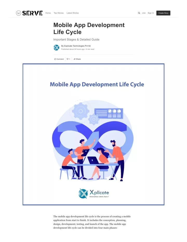 PPT - Mobile App Development Llife Cycle - Explicate Technologies PowerPoint Presentation - ID ...