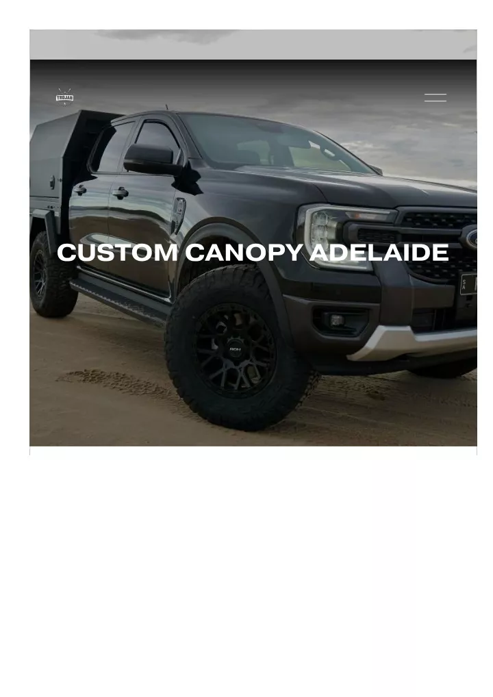 PPT - Tray Back Ute Canopies Melbourne PowerPoint Presentation, free ...