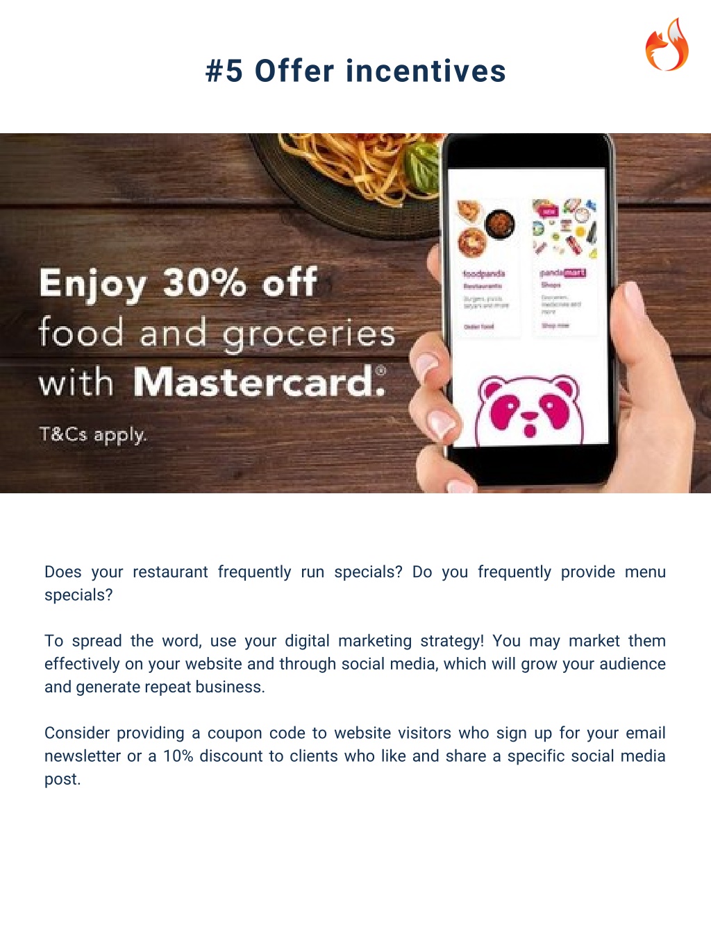 PPT - Online Marketing Ideas To Choose For Restaurant Industry ...