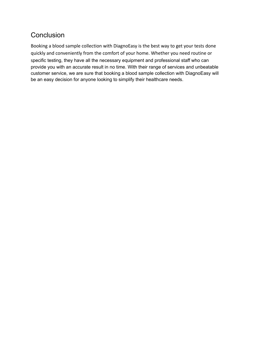 PPT - Book the best blood sample collection from home through ...
