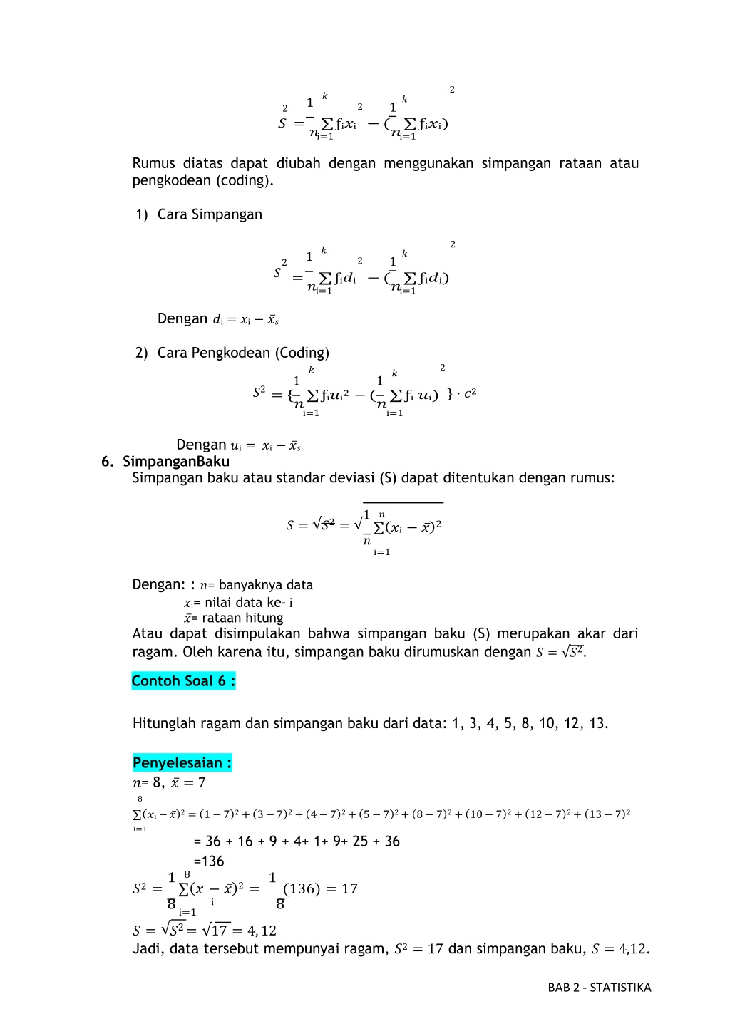 PPT - 2. Bahan Ajar_Matematika XII Statistik_Supriyadi PowerPoint ...