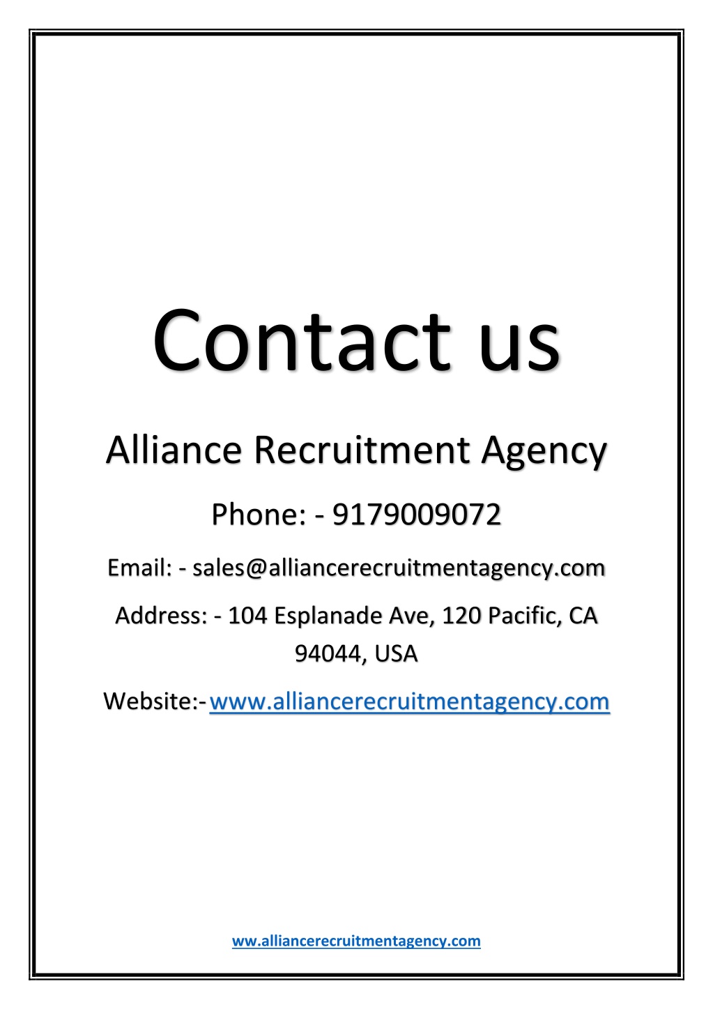 PPT - 8 Best Recruitment Ideas to Help Staffing Agency Find More ...