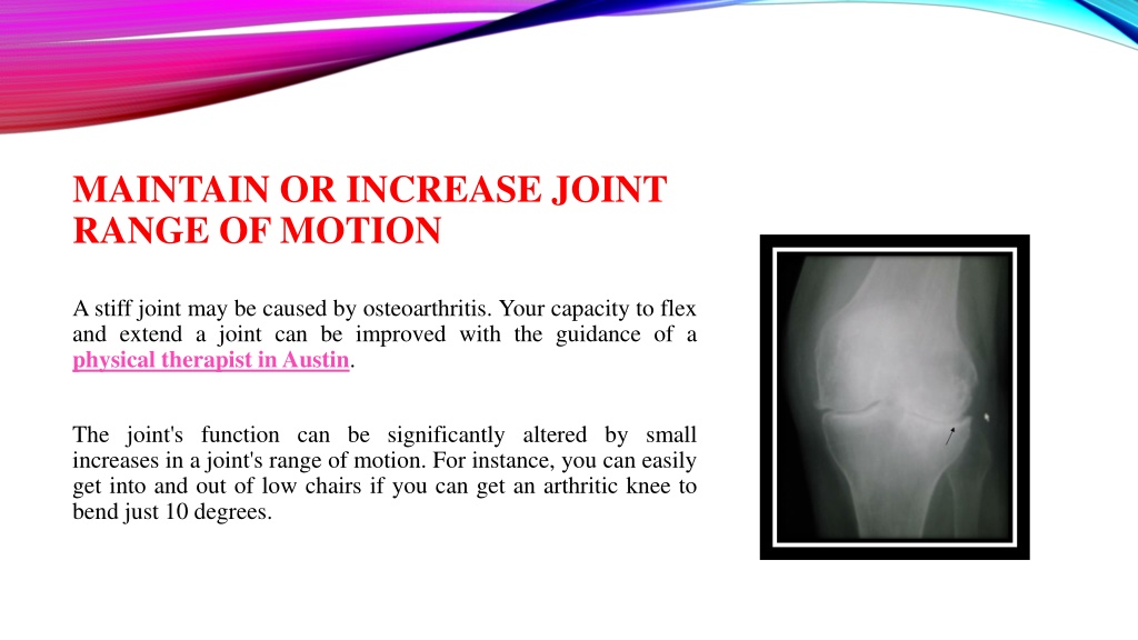 PPT - How Physical Therapy Provides Relief From Arthritis PowerPoint ...