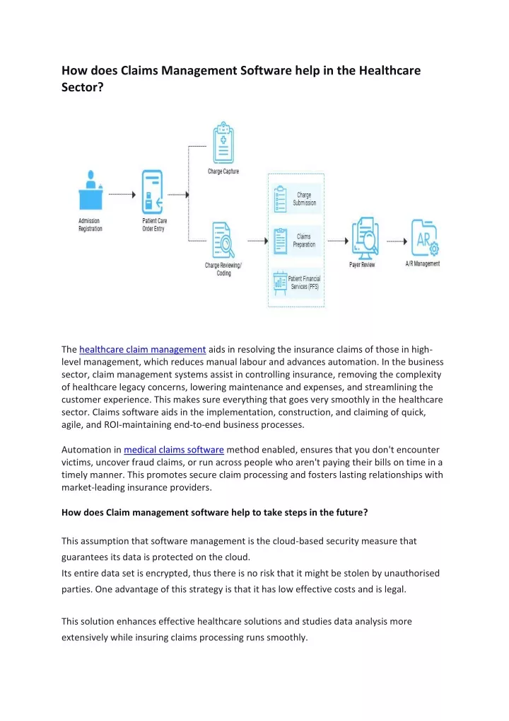 PPT - Claims Management Software help in the Healthcare Sector ...
