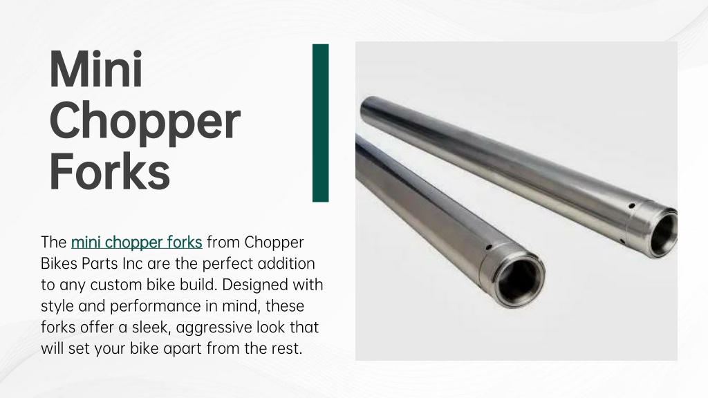 PPT - Transform Your Ride With Our Wide Selection Of Mini Chopper Fork ...