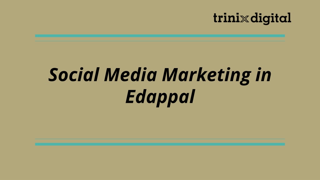 Ppt Social Media Marketing In Edappal Powerpoint Presentation Free