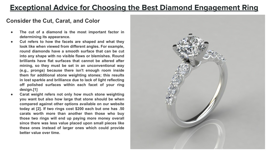 PPT - Perfect Guide to Buying the Best Diamond Engagement Ring ...