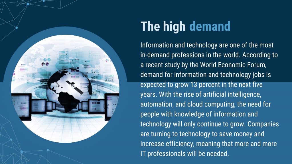 PPT - 5 Reasons For Choosing Information And Technology As A Career ...