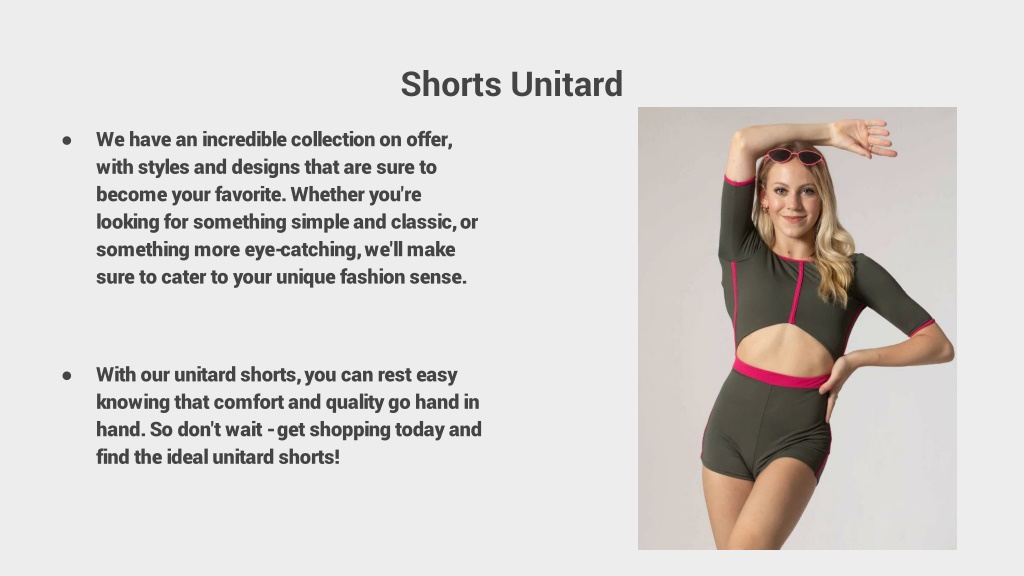 PPT - Shop Unitards Dancewear Online - Tiger Friday PowerPoint ...