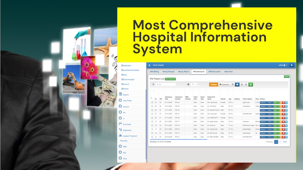 PPT - Hi-Tech and Integrated Hospital Management Software MedAssist ...