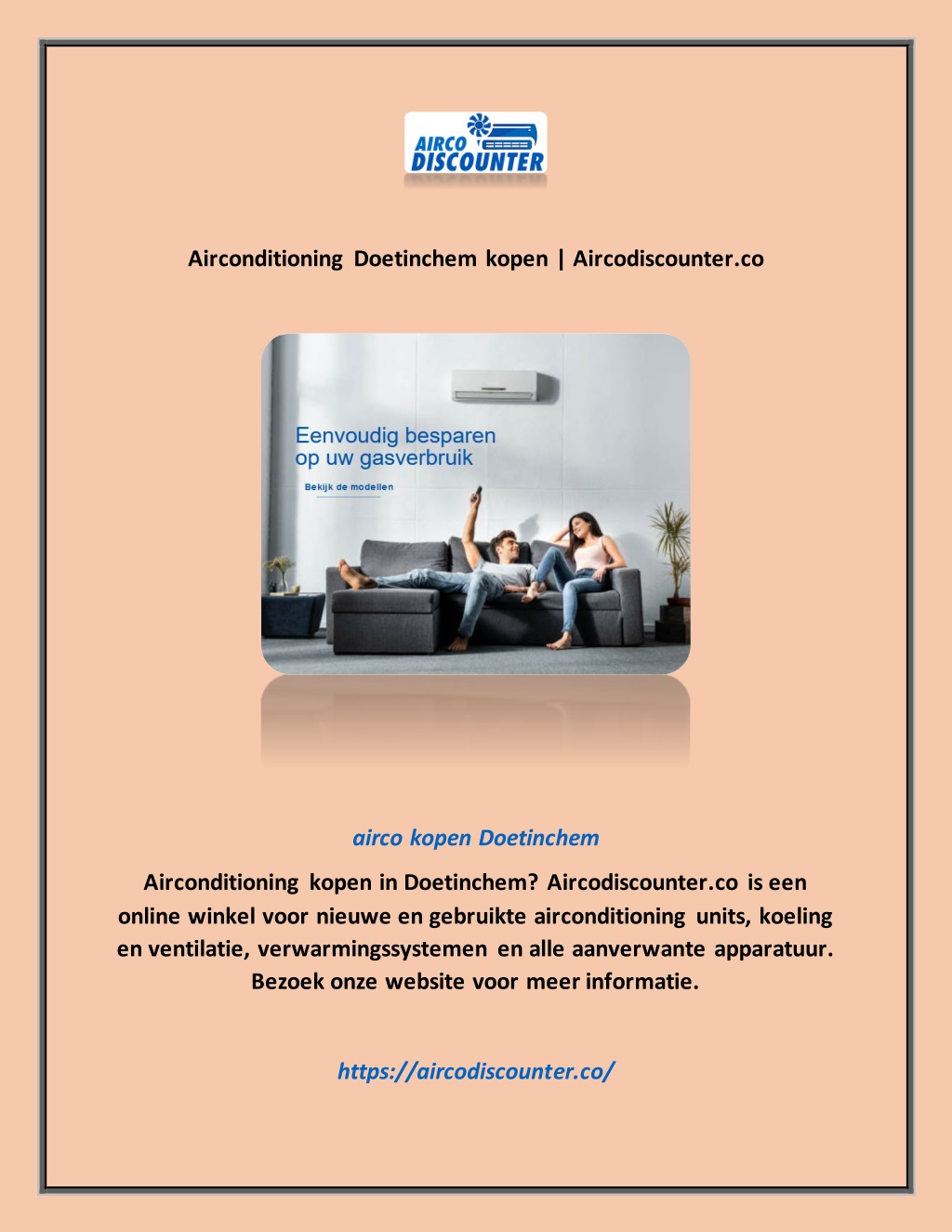 PPT - Airconditioning Doetinchem kopen | Aircodiscounter.co PowerPoint ...