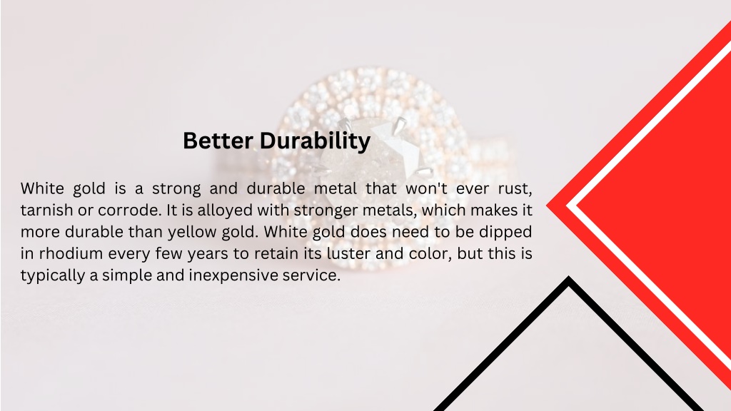 PPT - TOP 4 REASONS TO BUY A WHITE GOLD RING PowerPoint Presentation ...