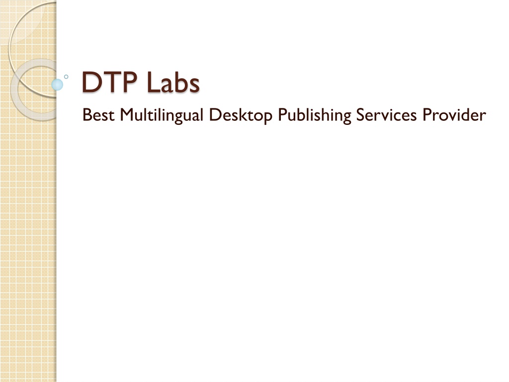 PPT - What are the advantages of DTP services PowerPoint Presentation, free download - ID:11871902