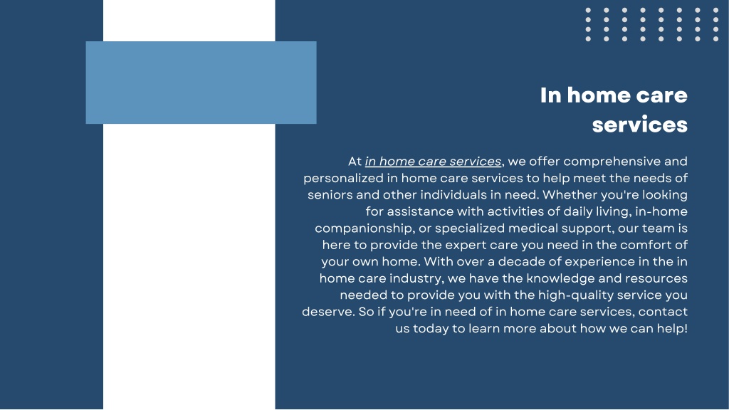 PPT - Senior home care PowerPoint Presentation, free download - ID:11872154