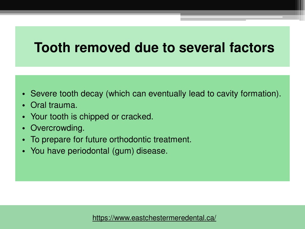 PPT - East Chestermere Dental Clinic PowerPoint Presentation, free ...