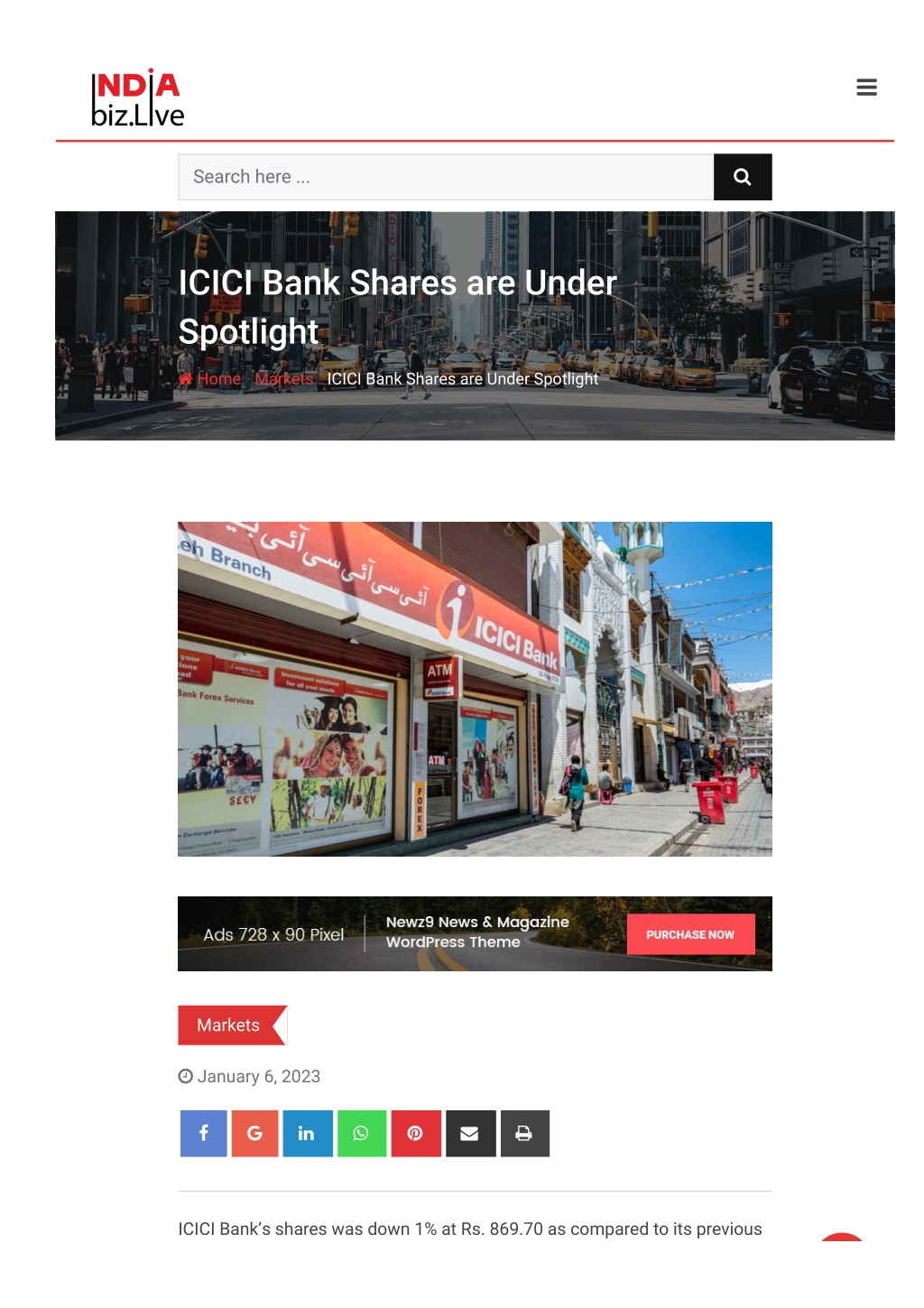 PPT - ICICI Bank Shares are Under Spotlight PowerPoint Presentation ...