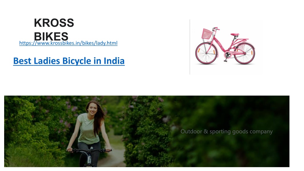 PPT - Best Ladies Bicycle in India PowerPoint Presentation, free download - ID:11876082