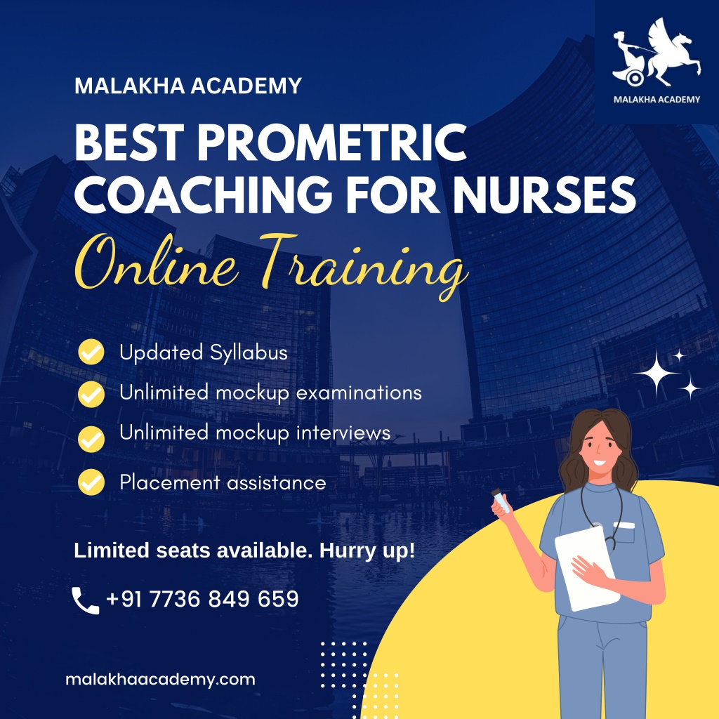 PPT - Best Prometric Coaching for Nurses Online | Malakha Academy ...