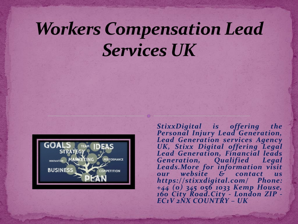 PPT - Workers Compensation Lead Services UK PowerPoint Presentation ...