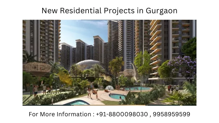 PPT - New Residential Projects In Gurgaon By Elan Group, New ...