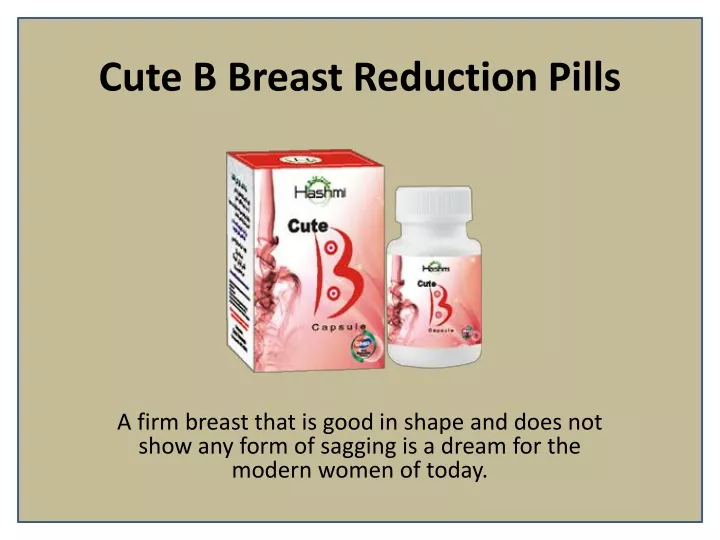 PPT - Try Breast Reduction Pills for Breast Reduction PowerPoint ...