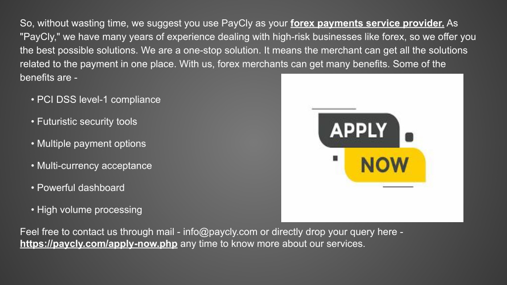 PPT - Forex Payment Gateway Solution For The Forex Merchants to Enhance ...