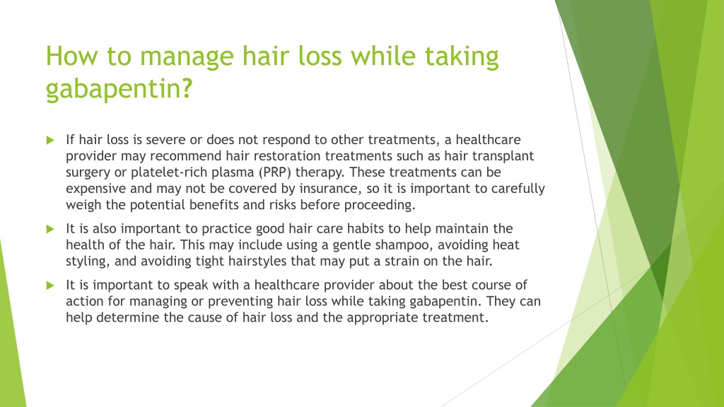 Ppt Does Gabapentin Cause Hair Loss Powerpoint Presentation Free Download Id11879497
