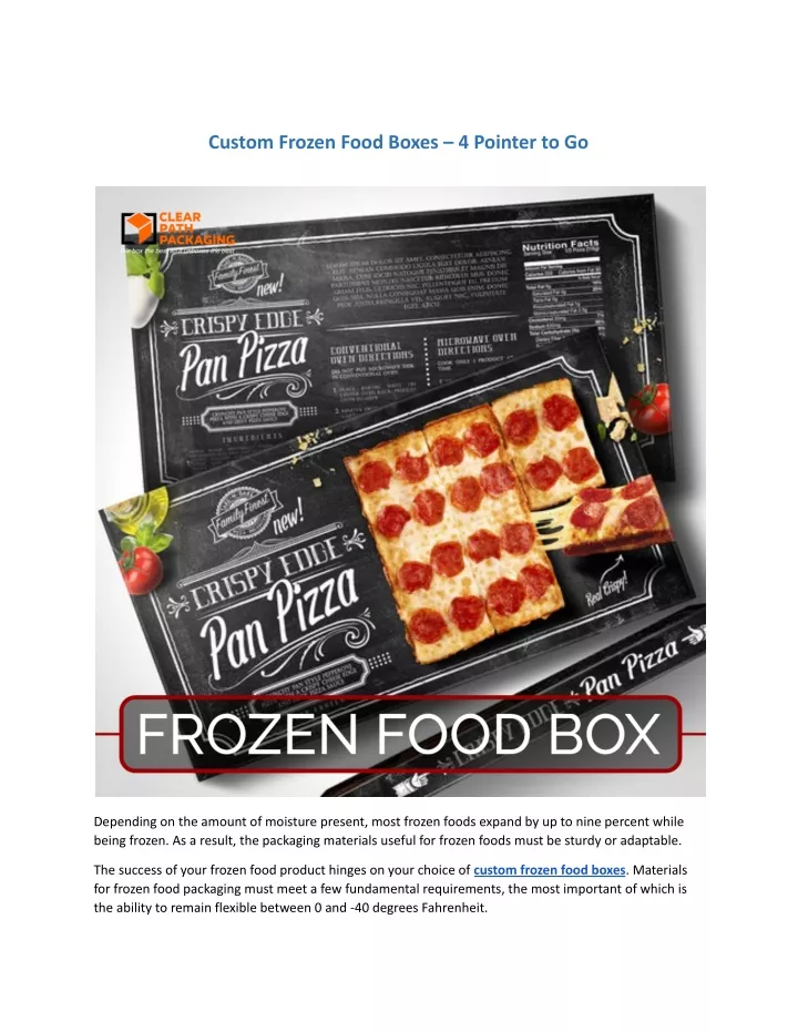 PPT - Frozen Food Boxes PowerPoint Presentation, free download - ID ...