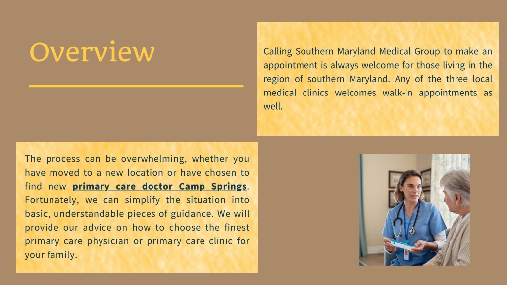 PPT - Guidelines for Choosing the Best Physician for Your Family ...