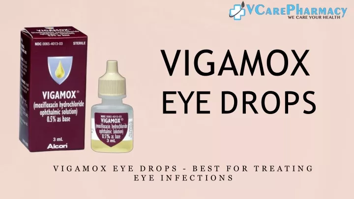 PPT - Vigamox eye drops - Best for treating eye infections PowerPoint ...