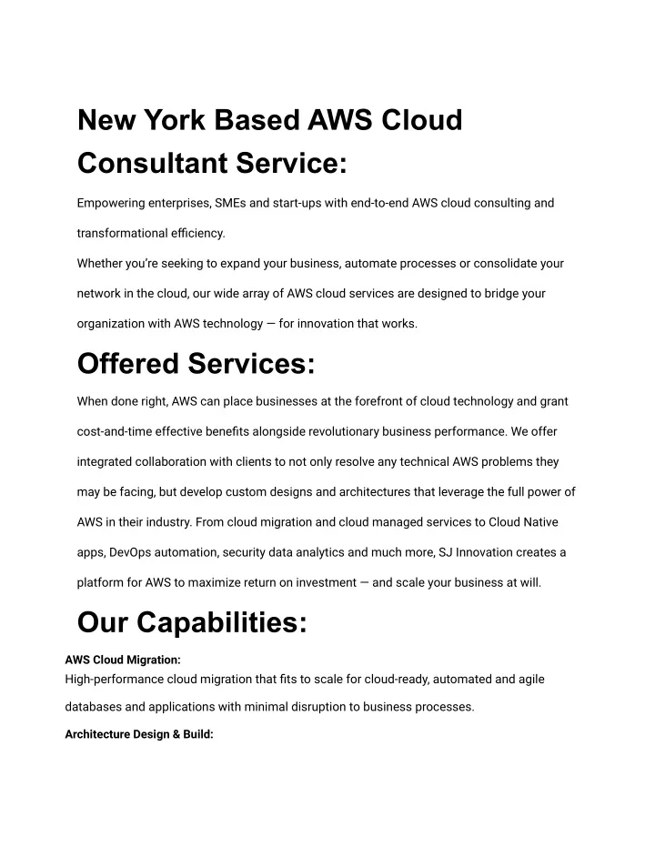 PPT - AWS Cloud Consulting Services PowerPoint Presentation, free download - ID:11881812